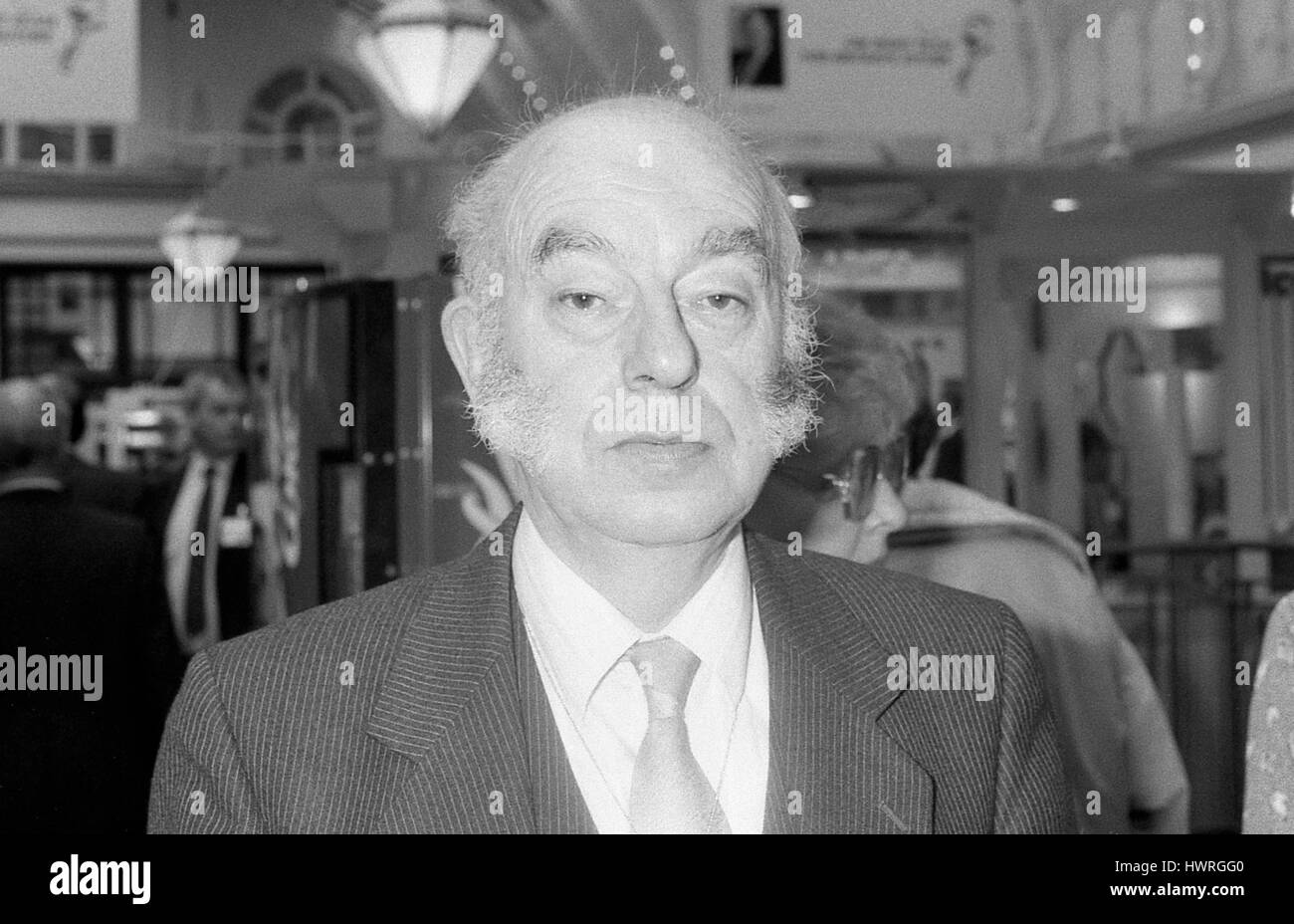 Rt. Hon. Sir Rhodes Boyson, Conservative party Member of Parliament for ...