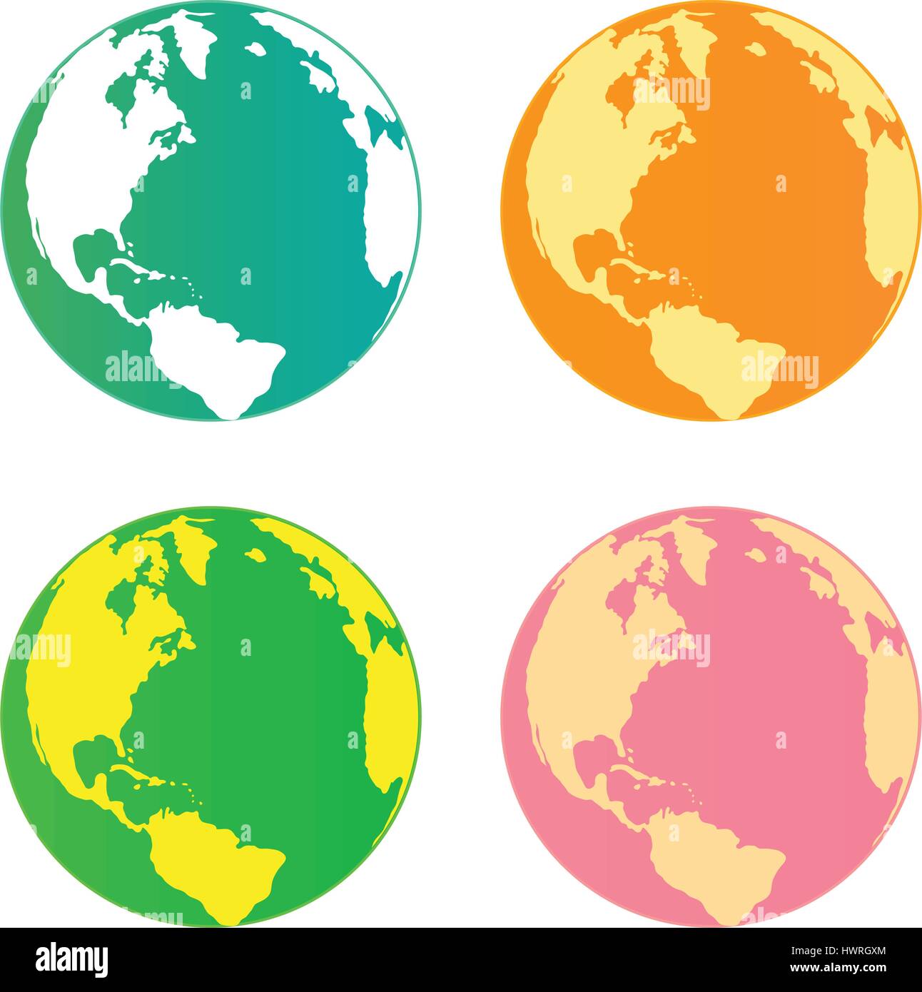 Worldwide vector vectors hi-res stock photography and images - Alamy