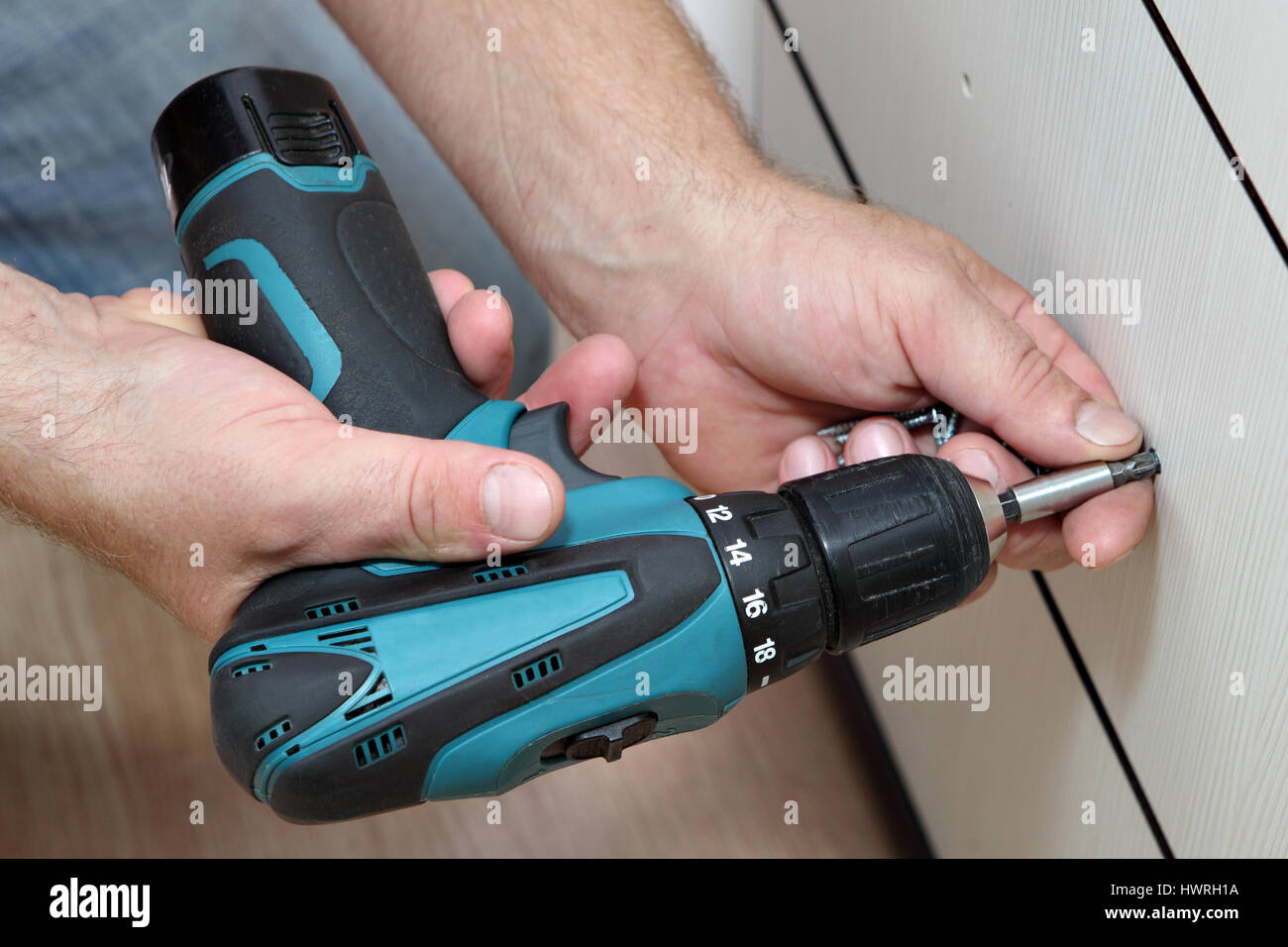 Phillips electric screwdriver bits hi-res stock photography and images ...