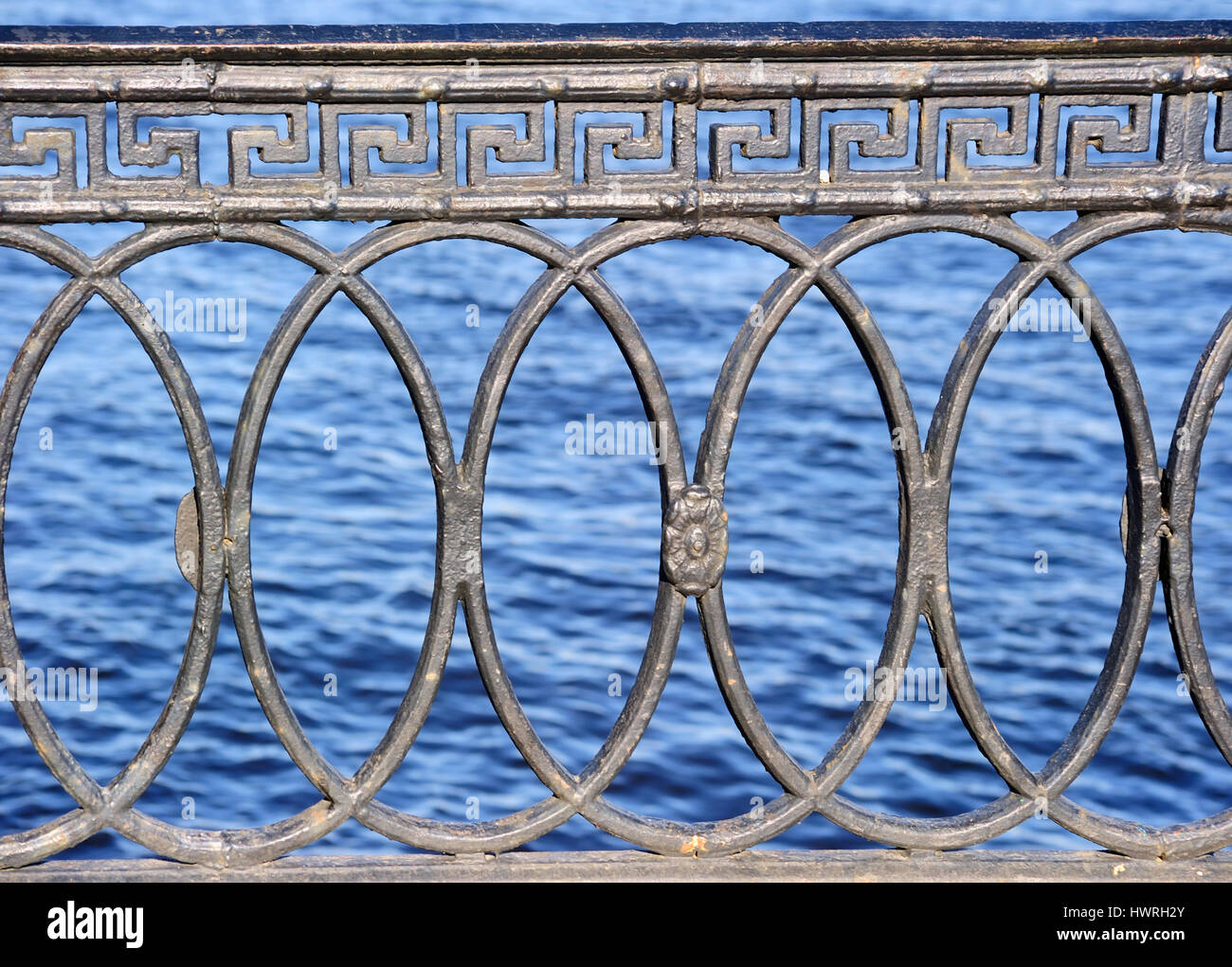 Decorative lattice in the horizontal composition Stock Photo - Alamy