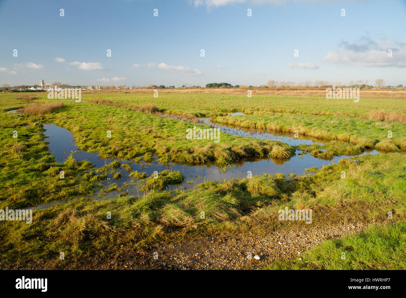 Stanpit Marsh Nature Reserve High Resolution Stock Photography and ...