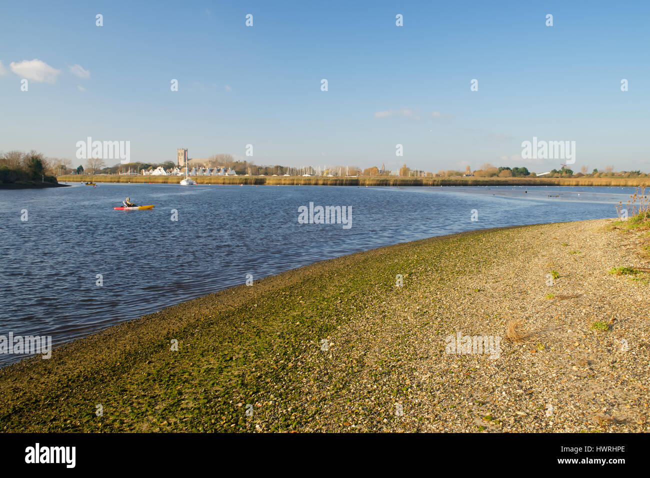 Stanpit Marsh Nature Reserve High Resolution Stock Photography and ...