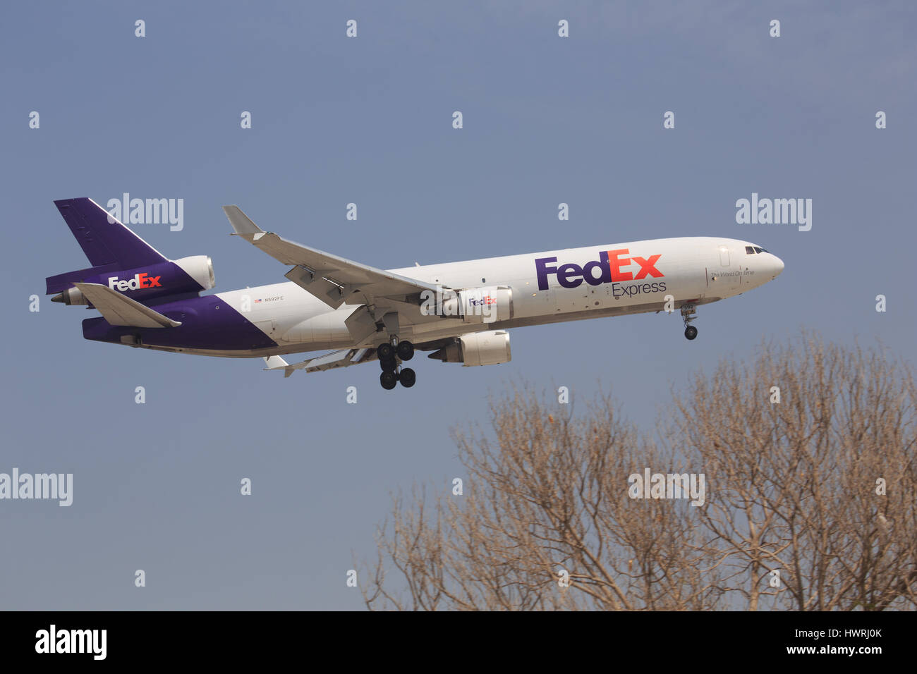 Fedex cargo hub hi-res stock photography and images - Alamy