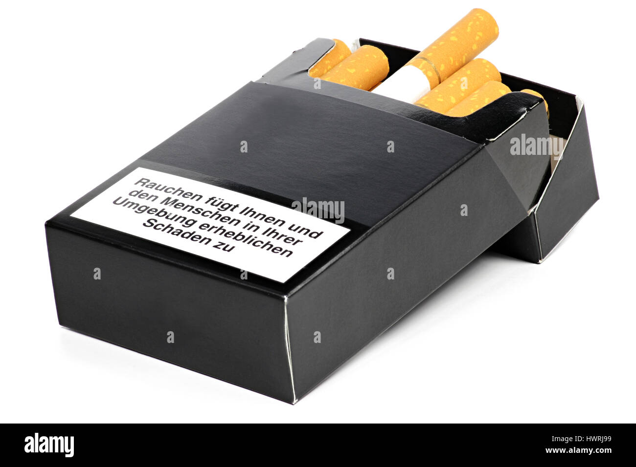 Cigarettes warning hi-res stock photography and images - Alamy