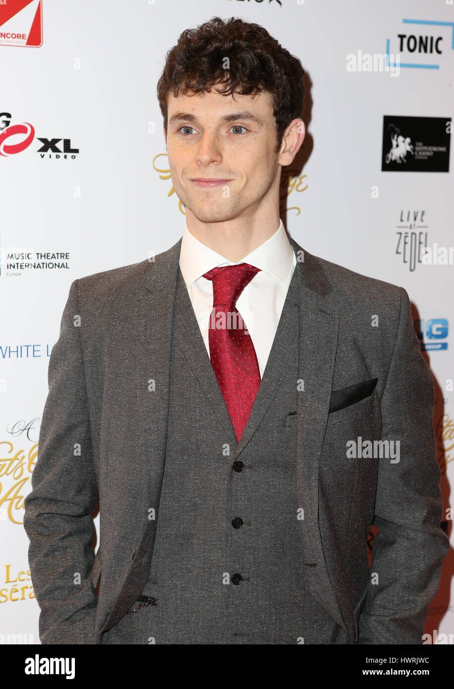 Guest arrivals at the 17th Annual WhatsOnStage Awards 2017 Featuring ...