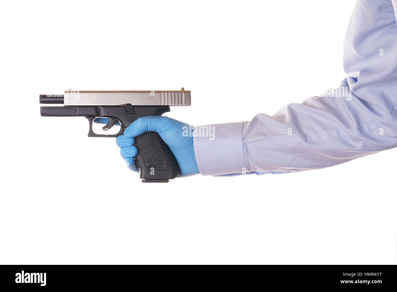 Hand holding gun hi-res stock photography and images - Alamy
