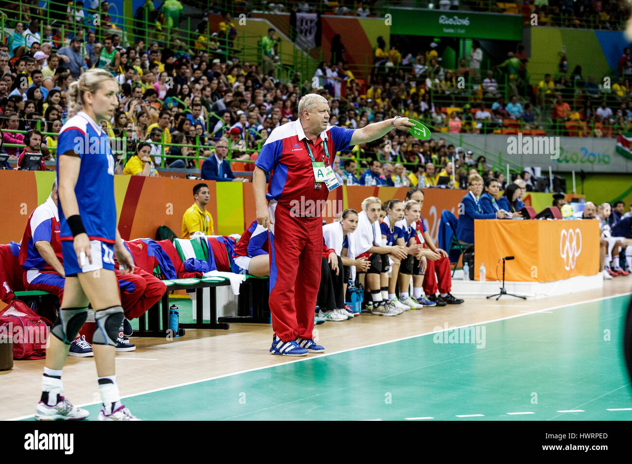 Handball_coach hi-res stock photography and images - Alamy