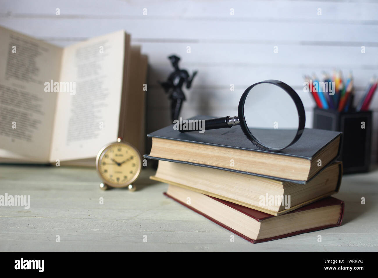 old book lens Stock Photo - Alamy