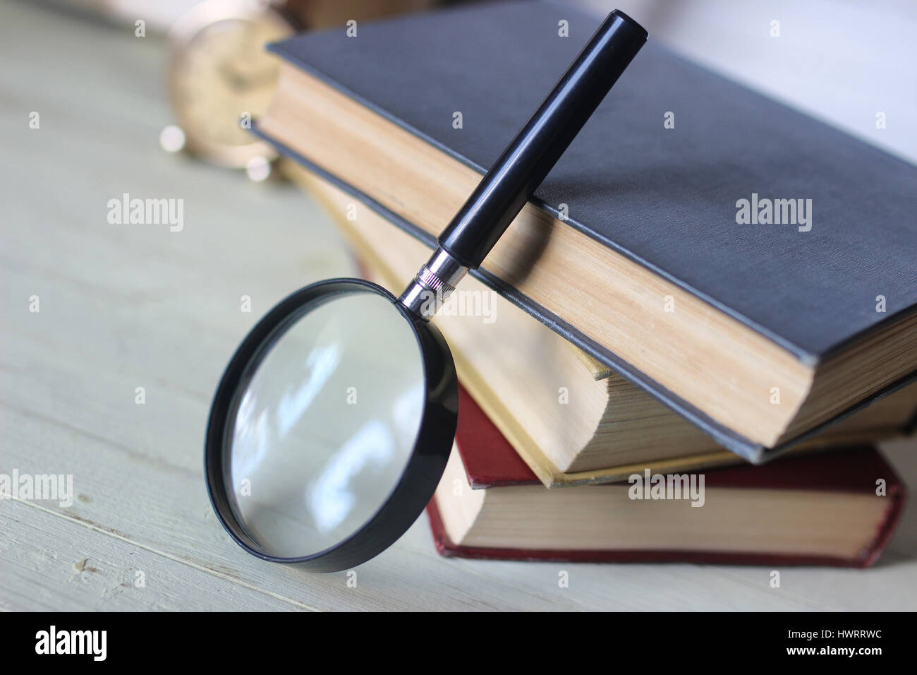 old book lens Stock Photo - Alamy