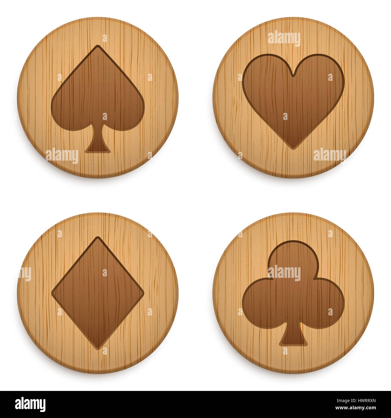 Poker icons hi-res stock photography and images - Alamy