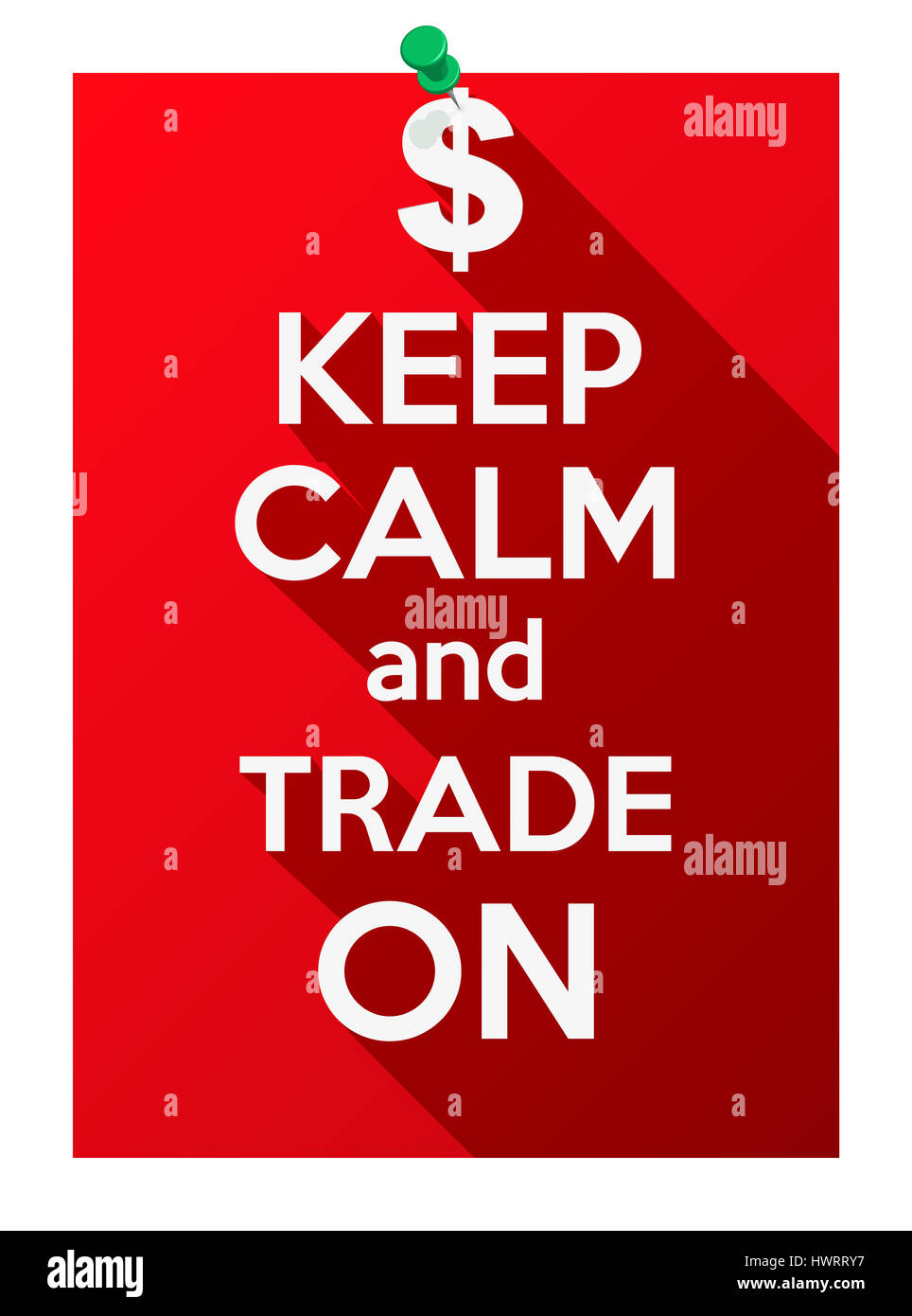 Keep Calm and play trade on. Finance background. Poster or invitation ...
