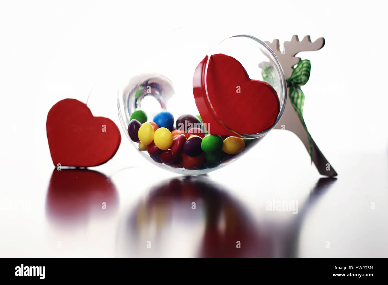 candy dragee in glass Stock Photo - Alamy