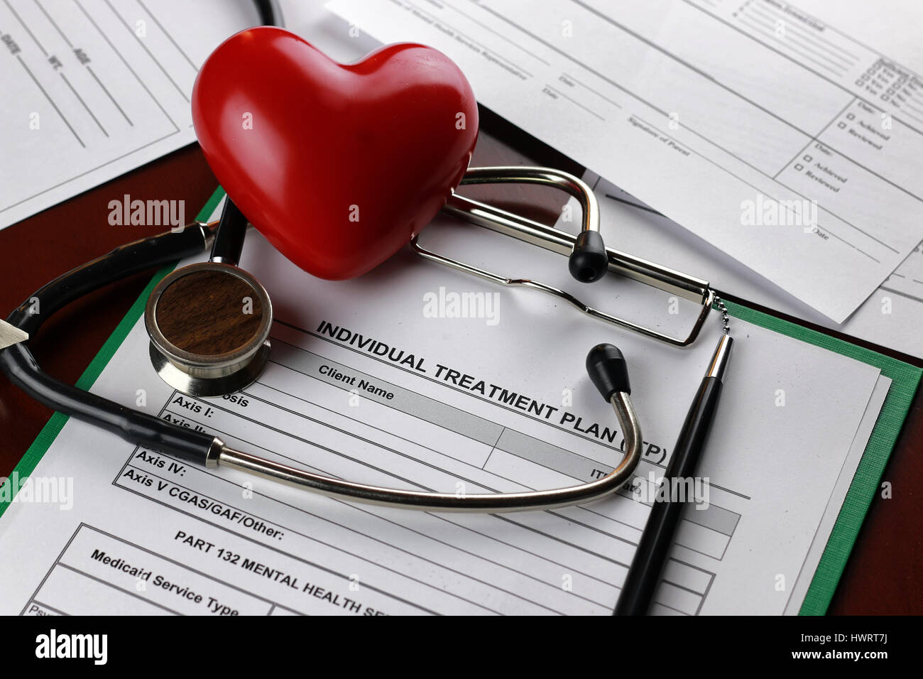 Medical record forms hi-res stock photography and images - Alamy