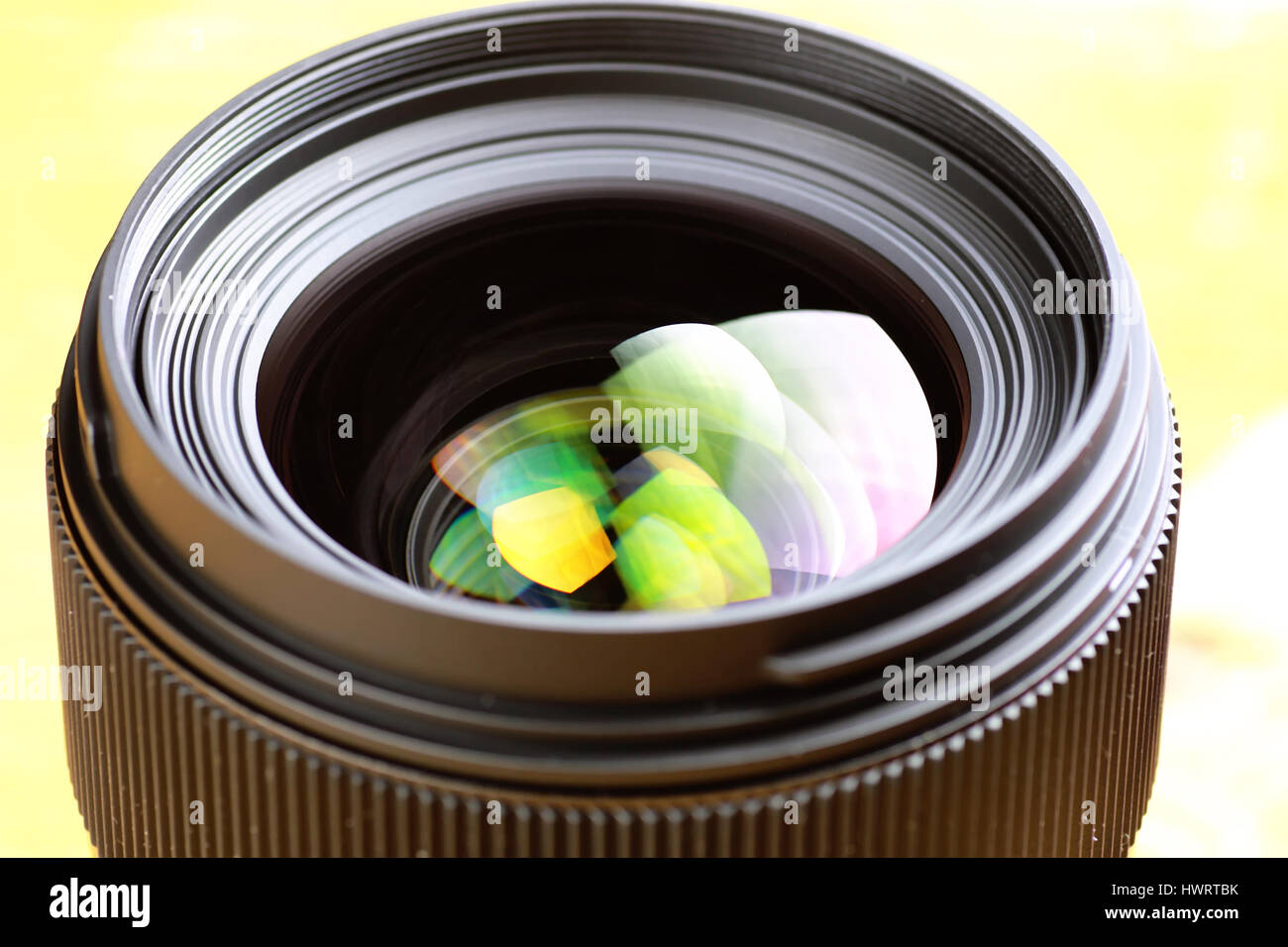 lens color reflection photo Stock Photo - Alamy