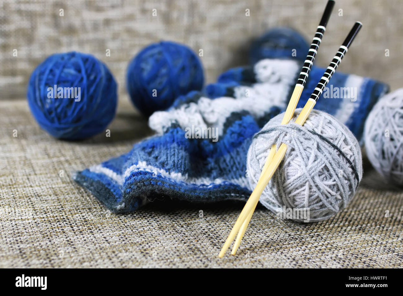 Ball Of Natural Wool High Resolution Stock Photography and Images - Alamy