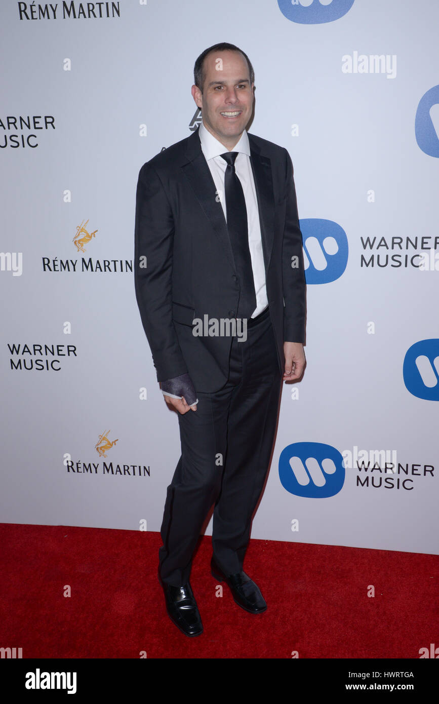 Warner Music Group’s celebration of the 59th annual GRAMMY Awards held ...