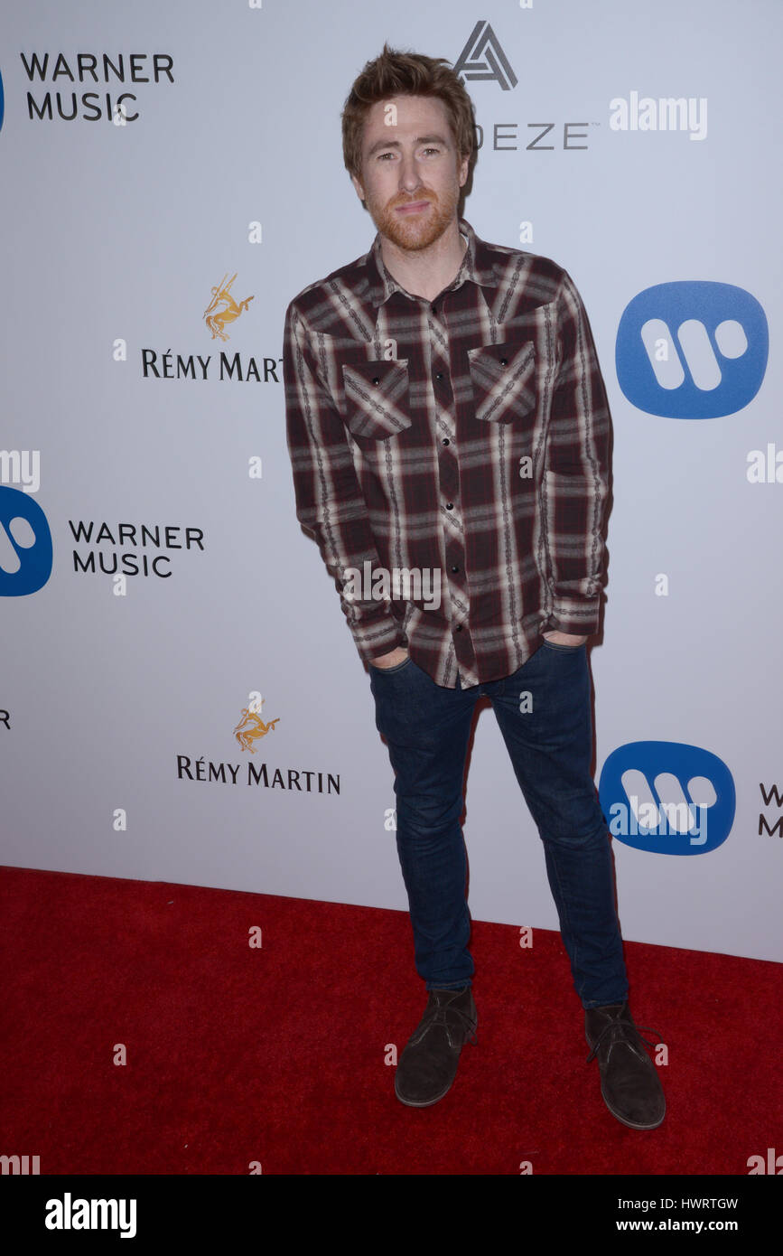 Warner Music Group’s celebration of the 59th annual GRAMMY Awards held ...