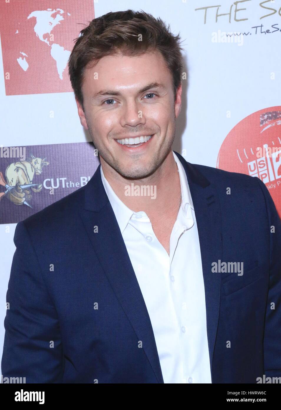 The Soirée at El Rey Theatre - Arrivals Featuring: Blake Cooper Griffin ...