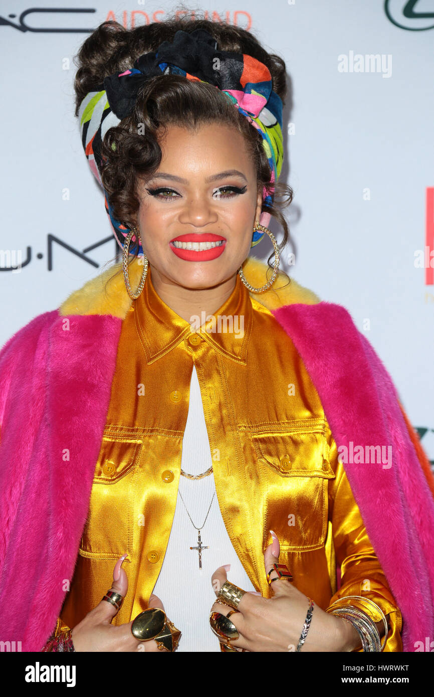 Andra Day attending the 3rd Annual Hollywood Beauty Awards at Avalon ...