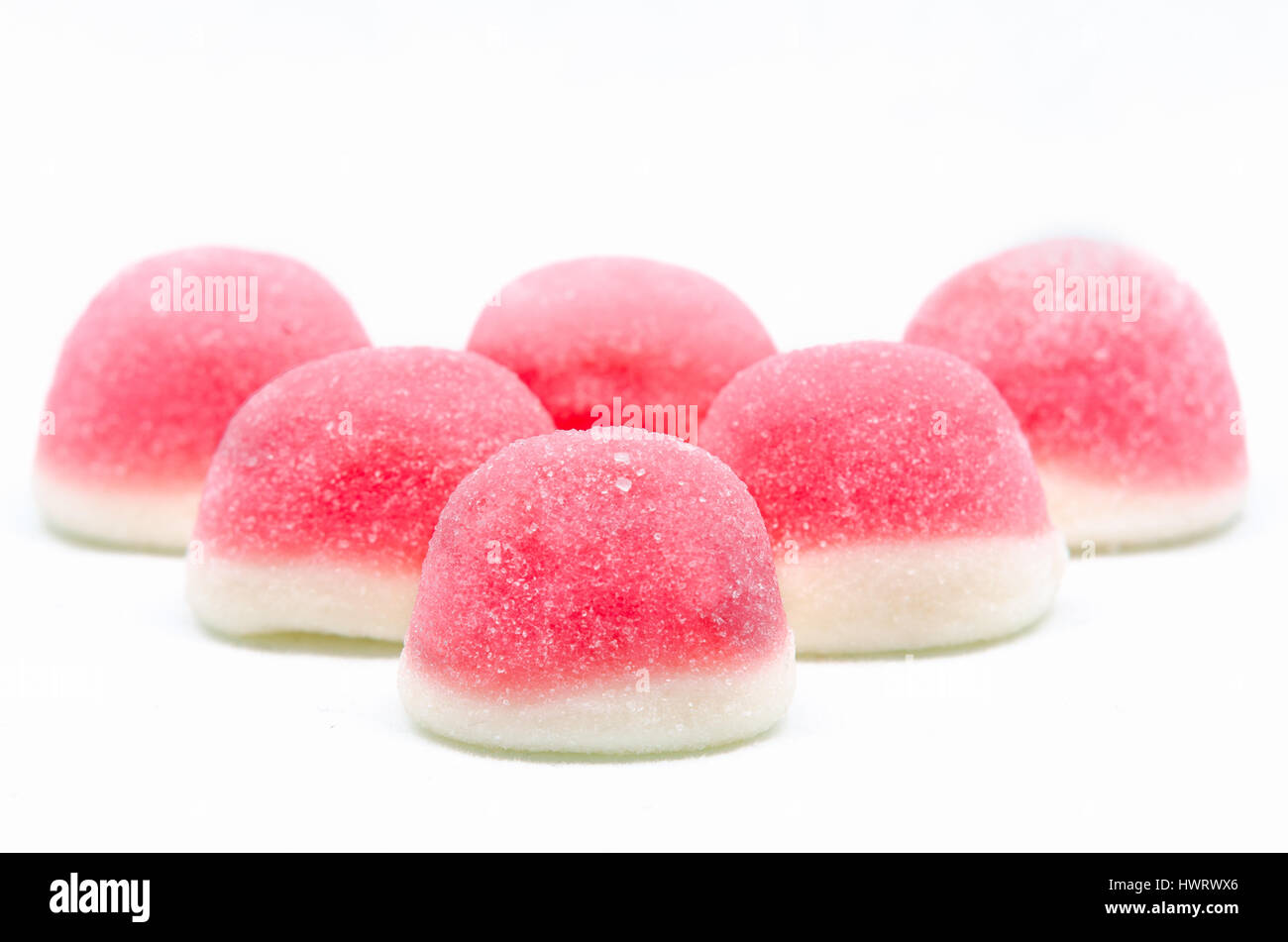 Pink sweets Cut Out Stock Images & Pictures - Alamy