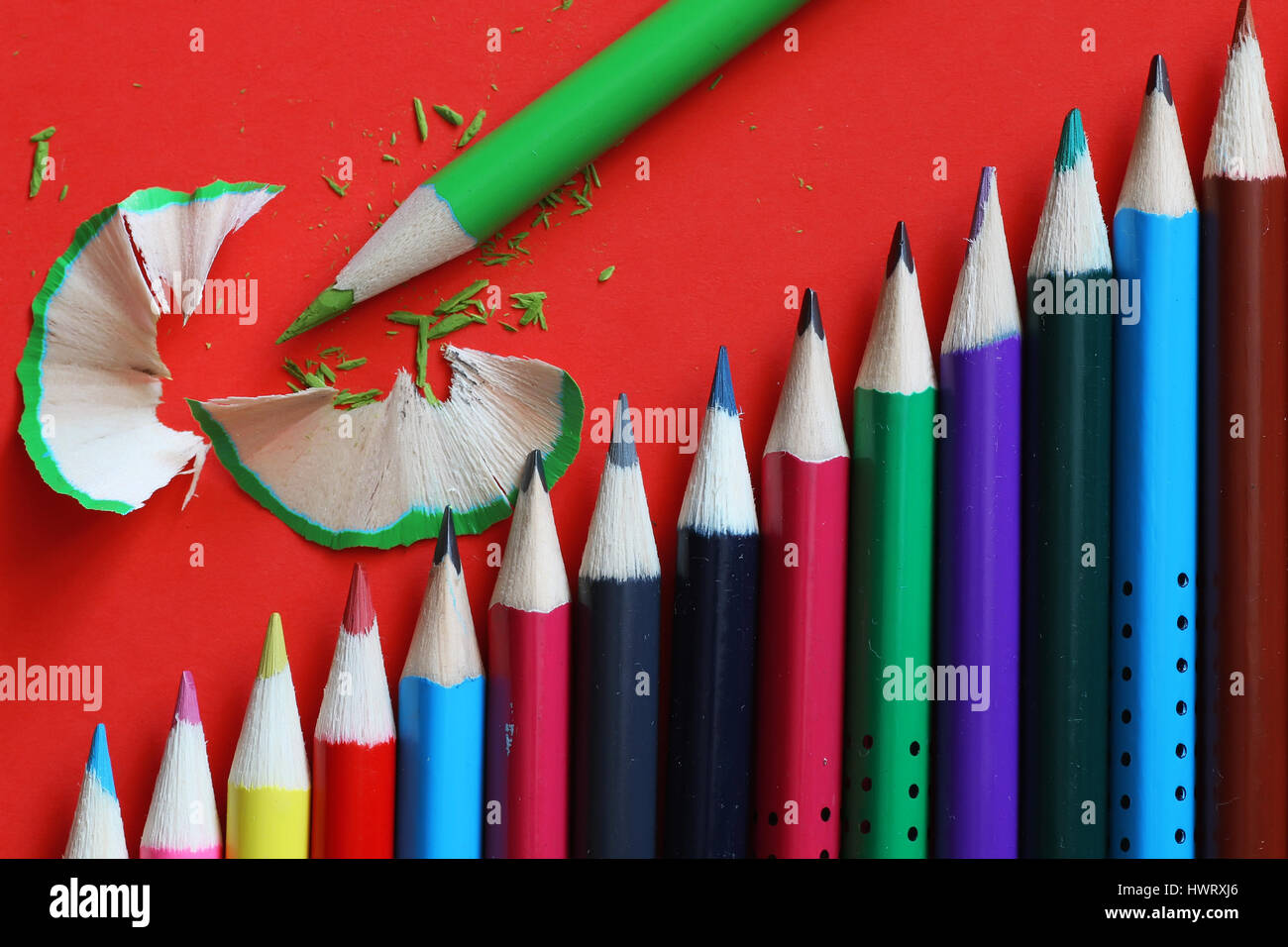 stationery red background Stock Photo - Alamy