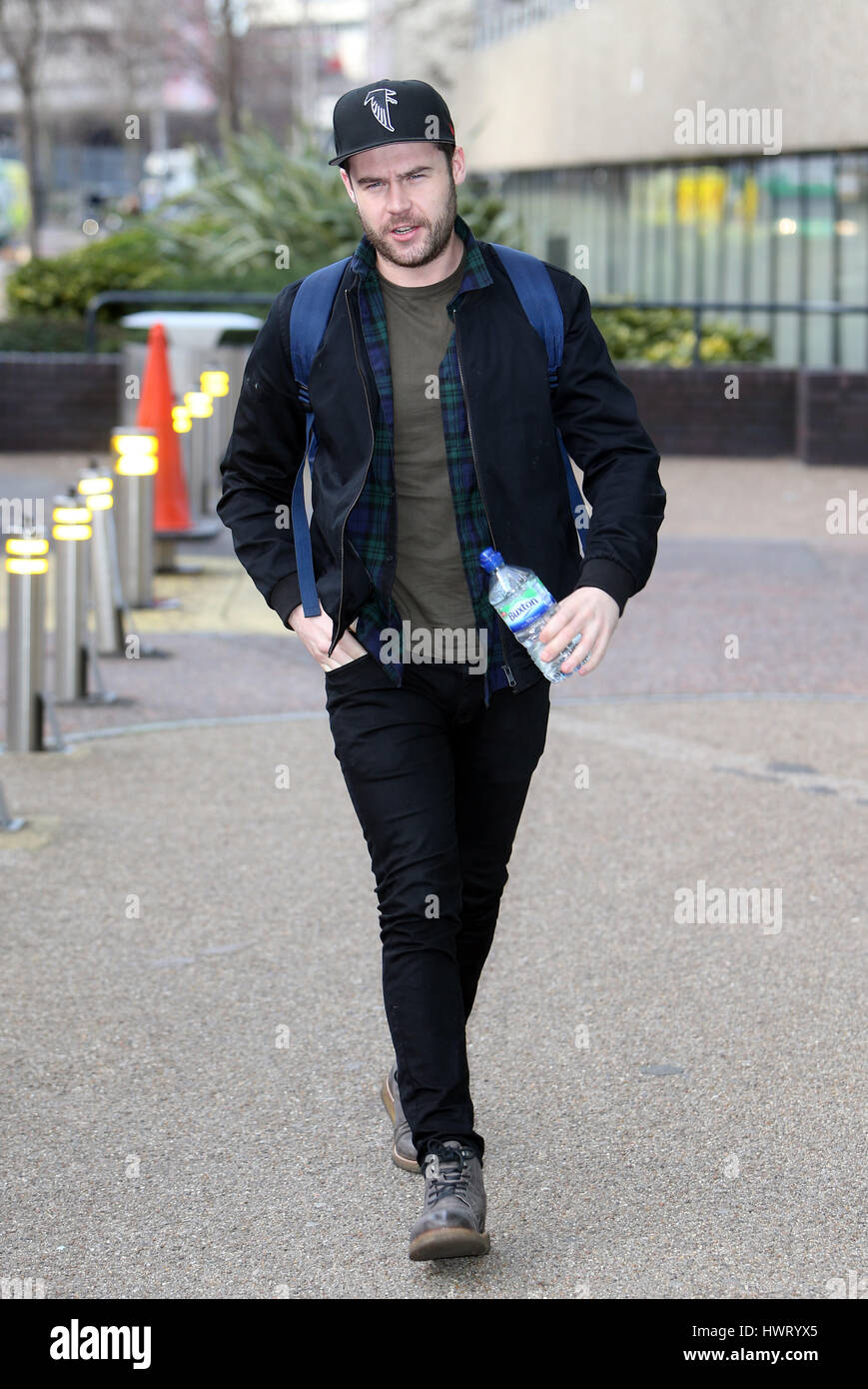 Danny Miller outside ITV Studios Featuring: Danny Miller Where: London ...