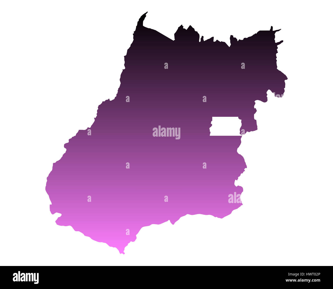 Map of goias Cut Out Stock Images & Pictures - Alamy