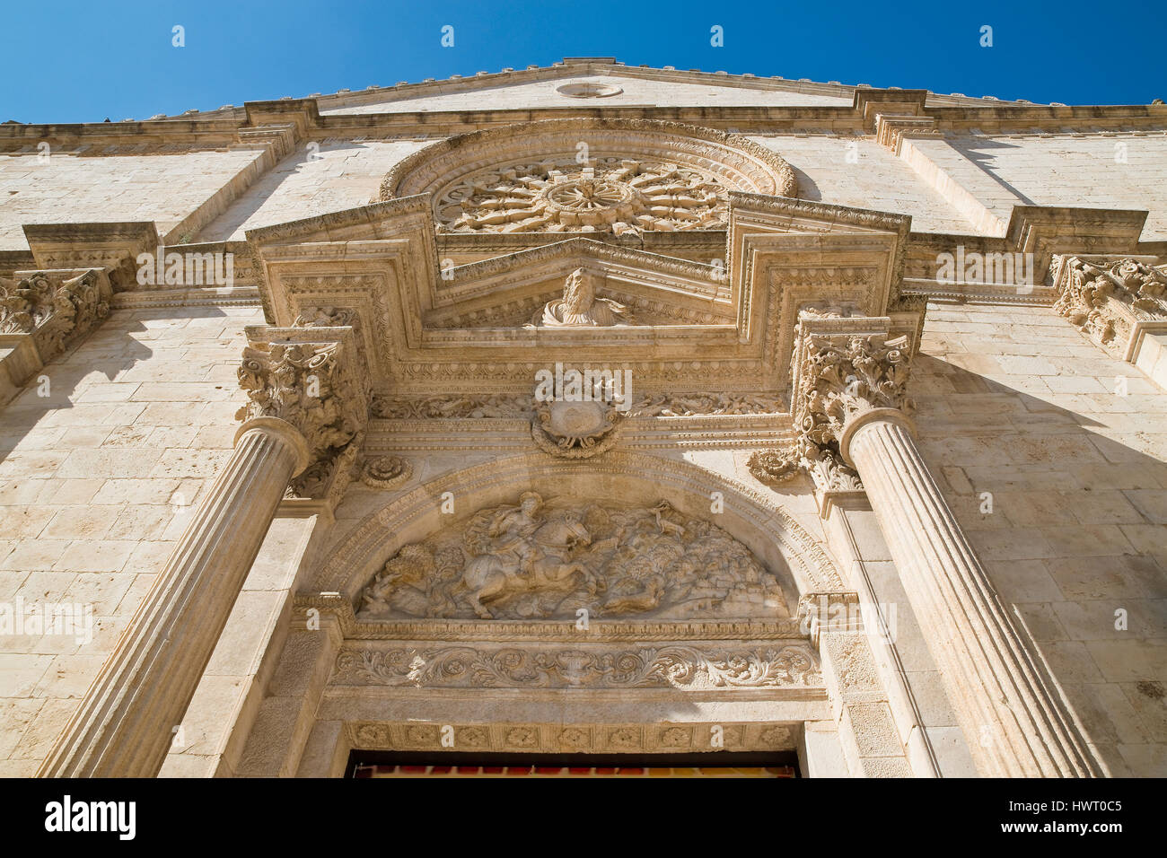 Cathedral of Acquaviva delle fonti. Puglia. Italy Stock Photo - Alamy