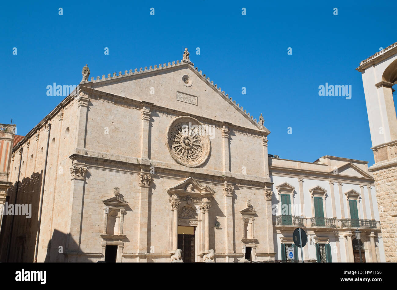 Cathedral of Acquaviva delle fonti. Puglia. Italy Stock Photo - Alamy