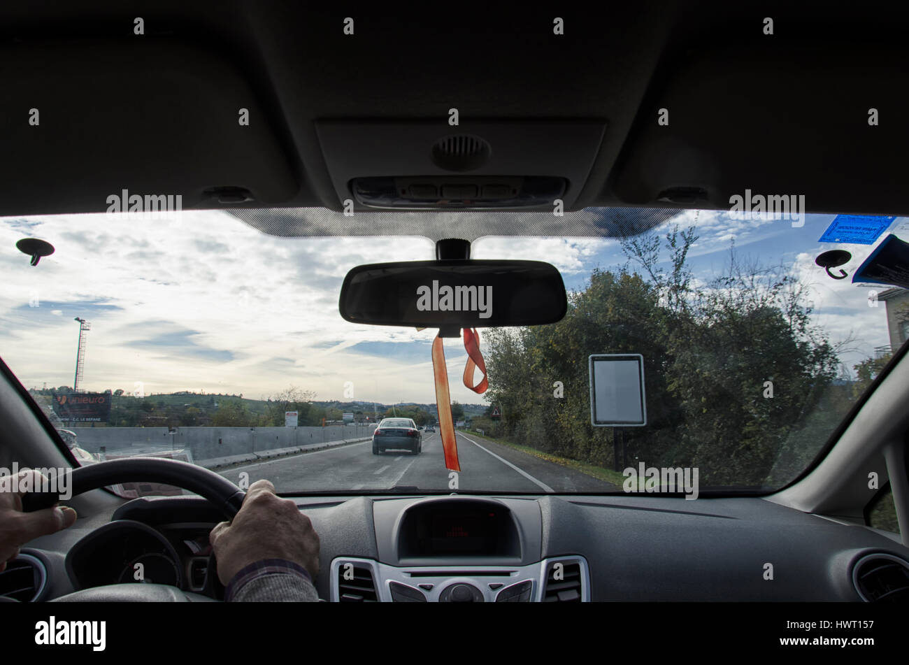 Dangerous overtake hi-res stock photography and images - Alamy