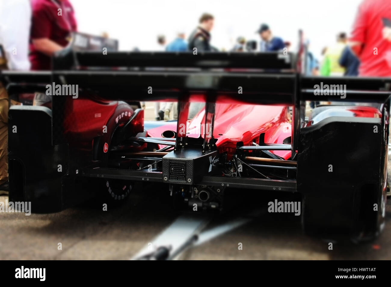 Mikhail Aleshin waits on pit road for the start of the 2017 Indycar ...