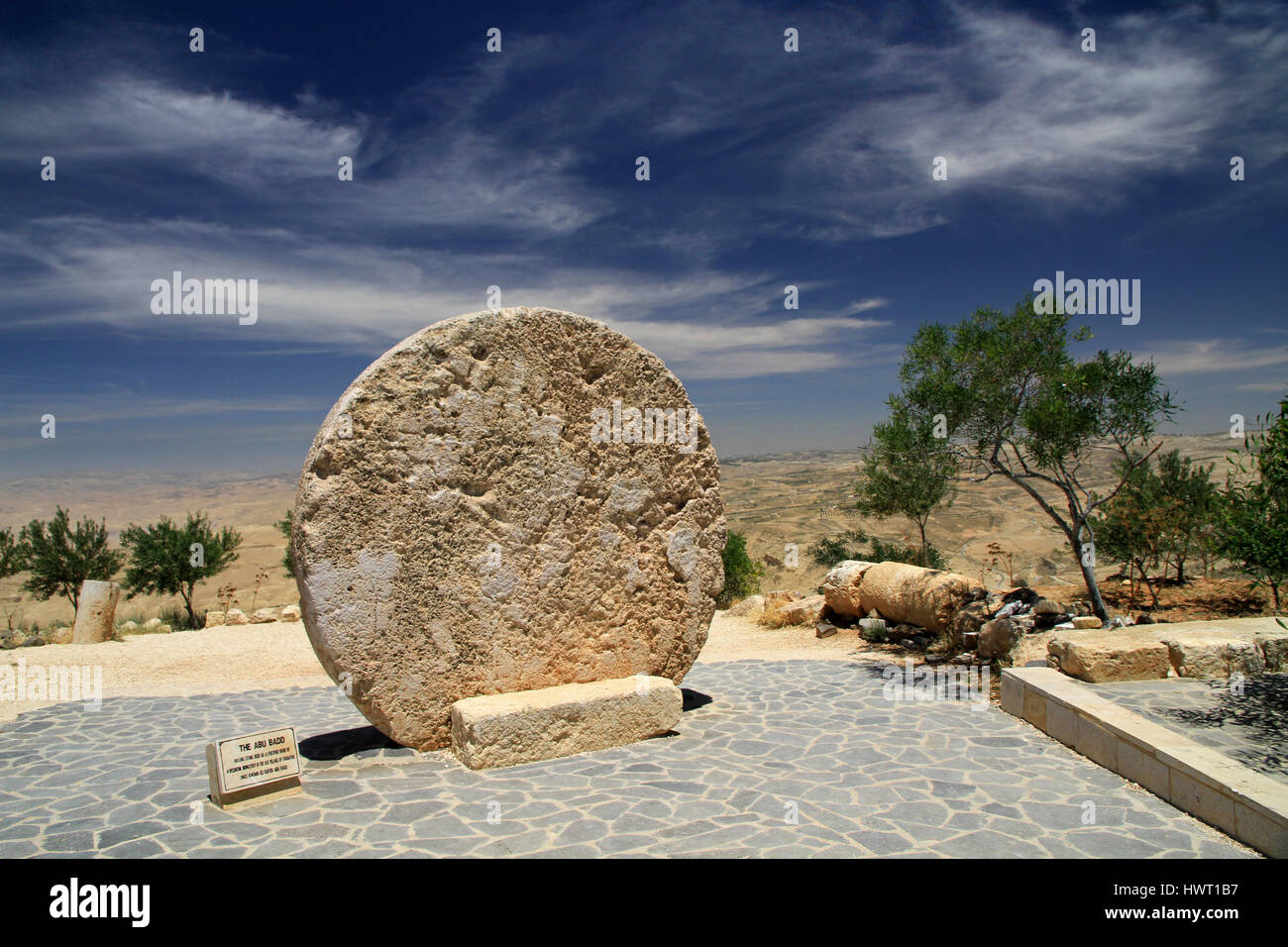 The Abu Badd, Mount Nebo, Jordan Stock Photo - Alamy