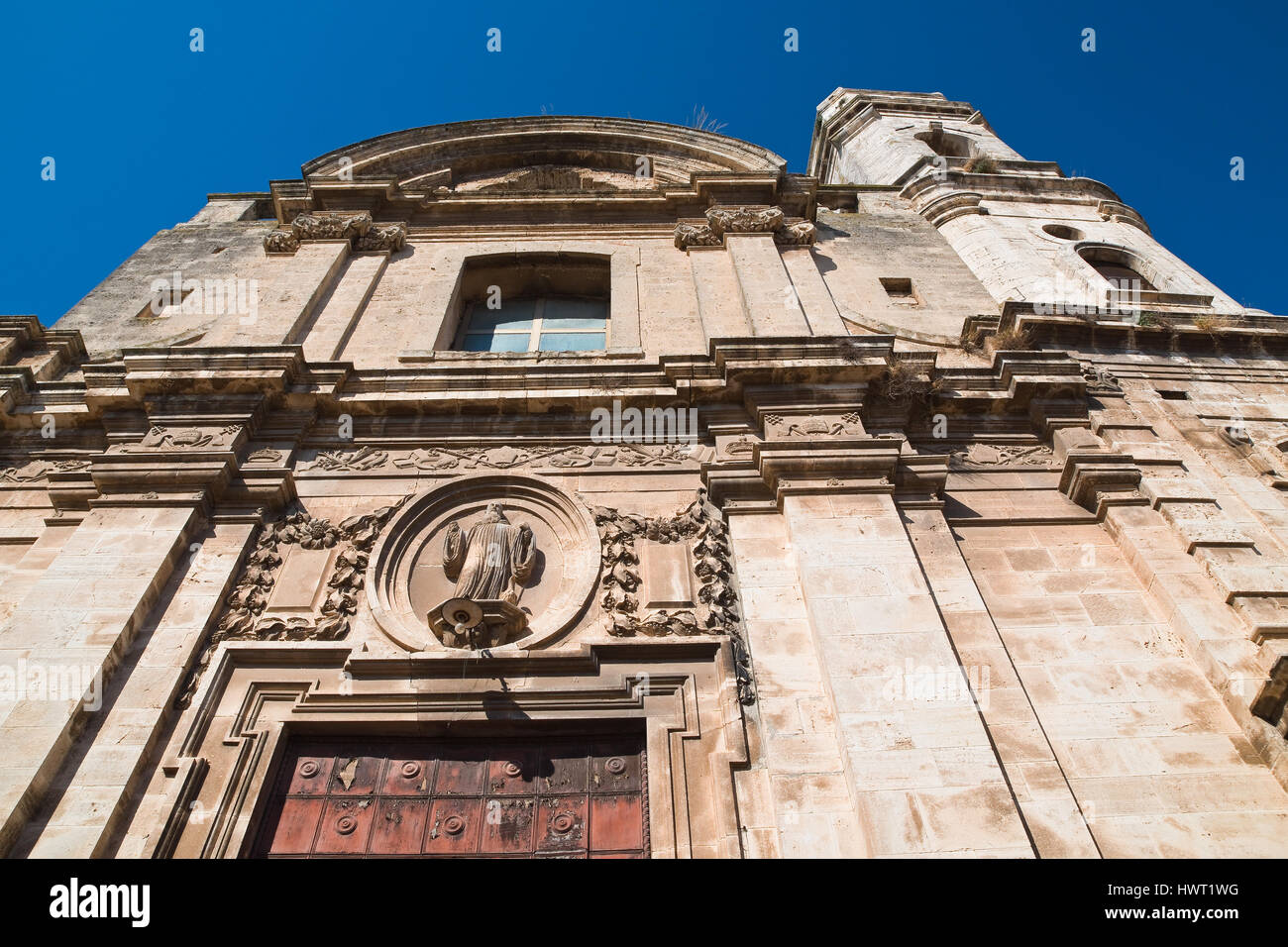 Church of St. Benedetto. Acquaviva delle fonti. Puglia. Italy Stock ...