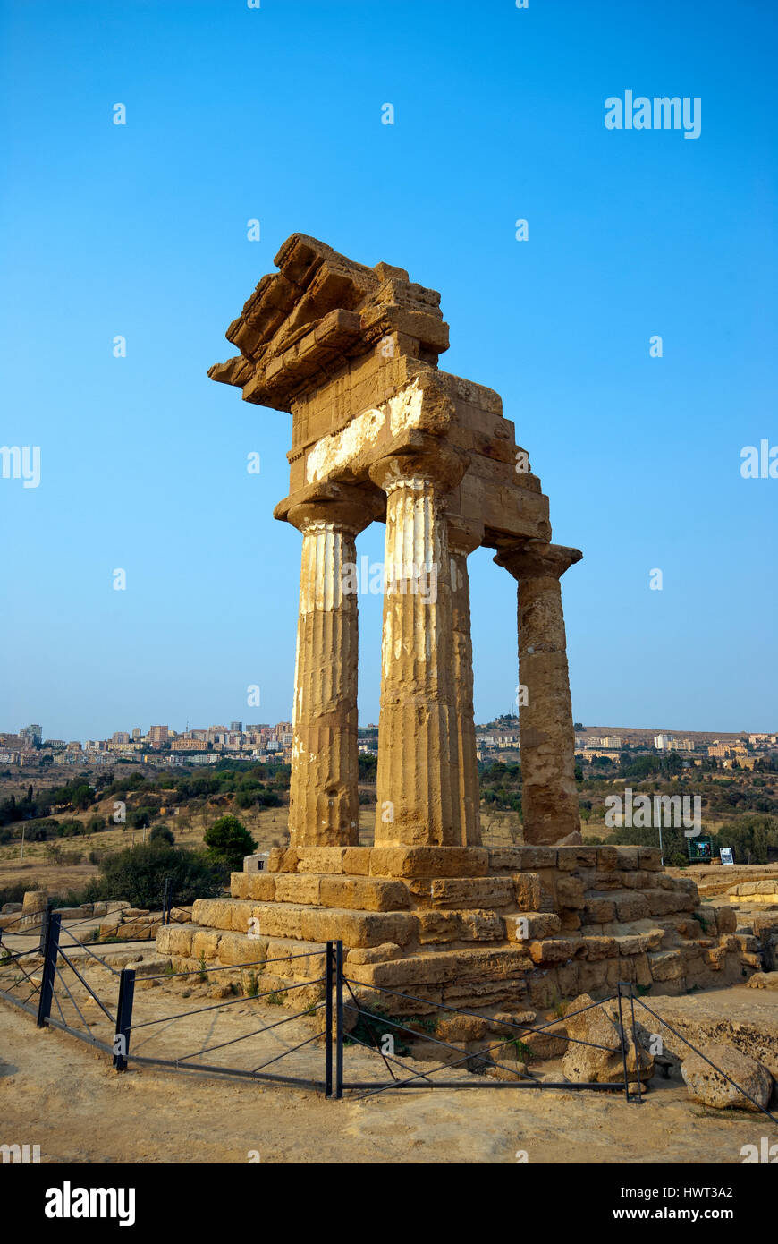 Temple of Castor and Pollux (Dioscuri), Valley of Temples (Valle dei ...