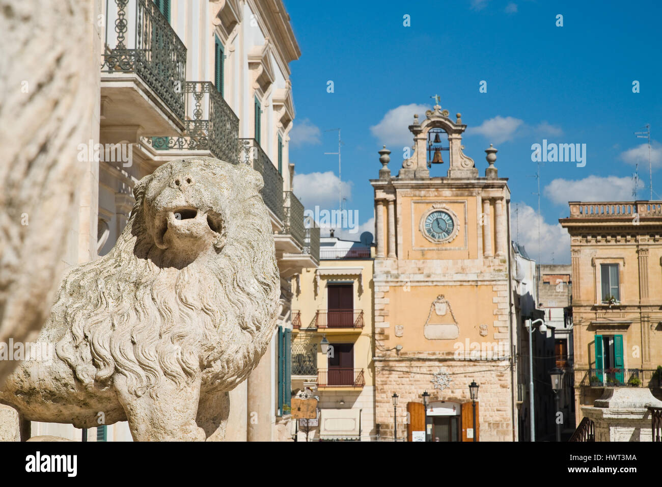 Cathedral of Acquaviva delle fonti. Puglia. Italy Stock Photo - Alamy