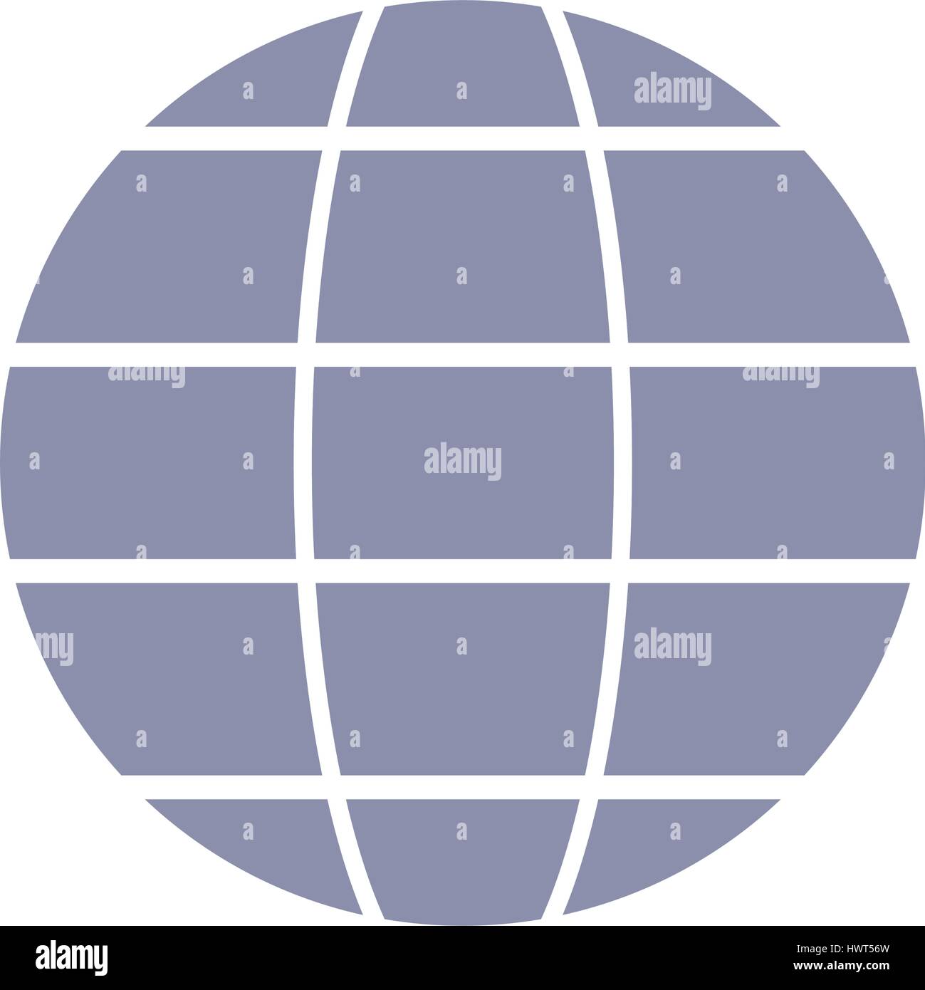globe icon illustrated on a white background in vector Stock Vector ...