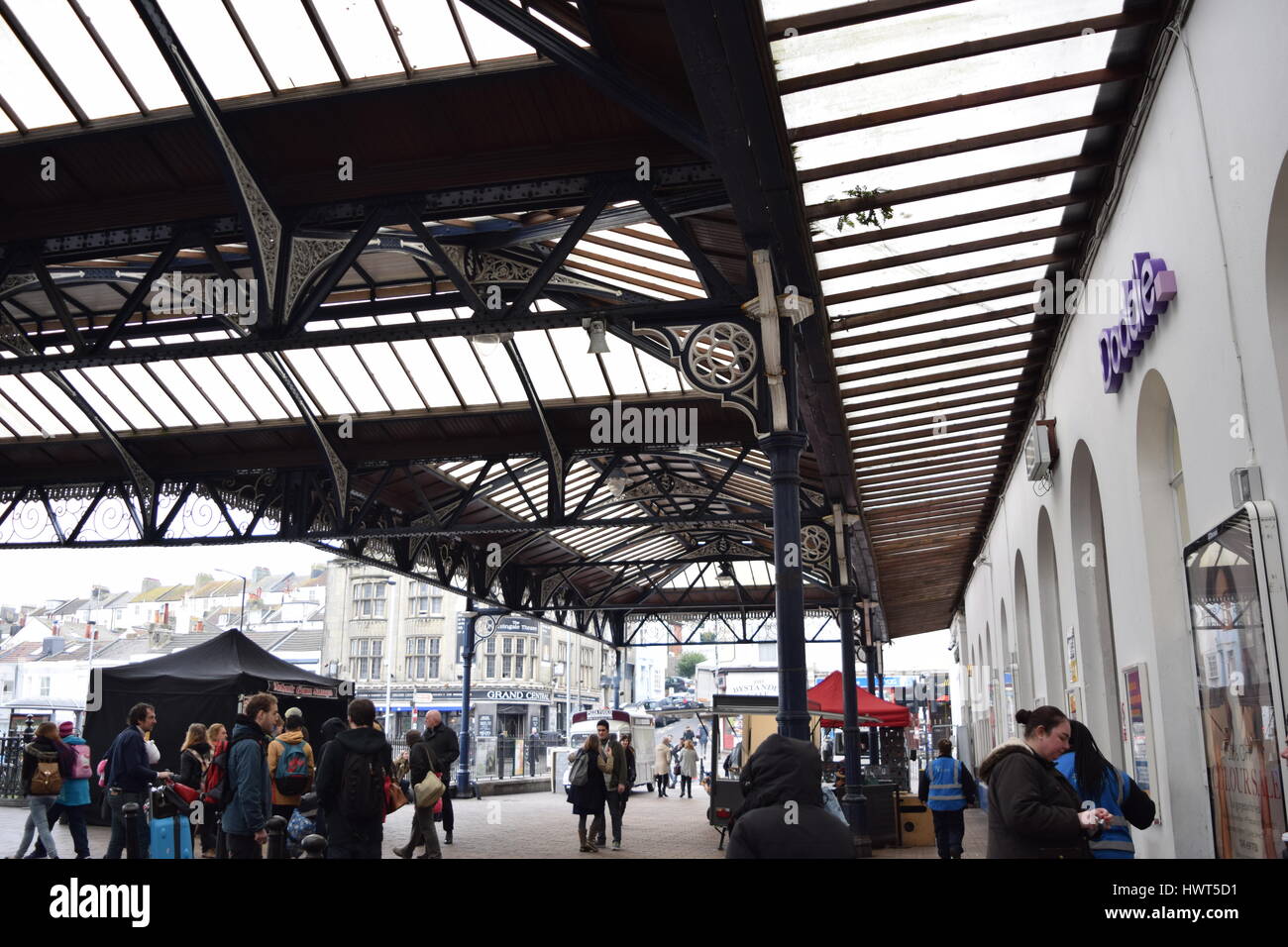 Brighton North Laine Stock Photo - Alamy