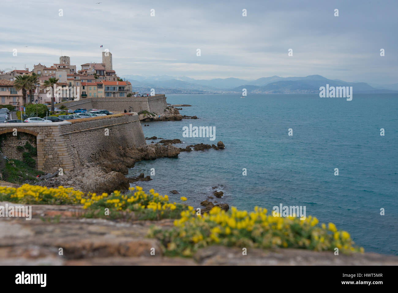 Antibes medieval walls hi-res stock photography and images - Alamy