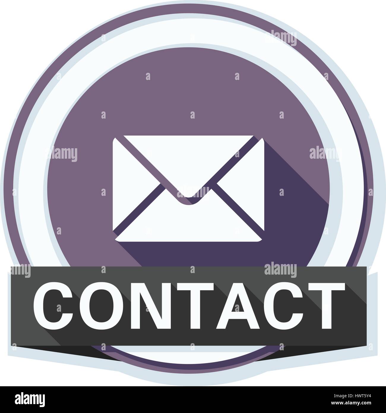 Mail Contact button illustration Stock Vector Image & Art - Alamy