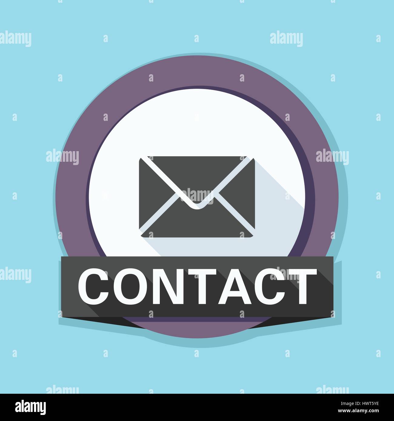 Mail Contact button illustration Stock Vector Image & Art - Alamy