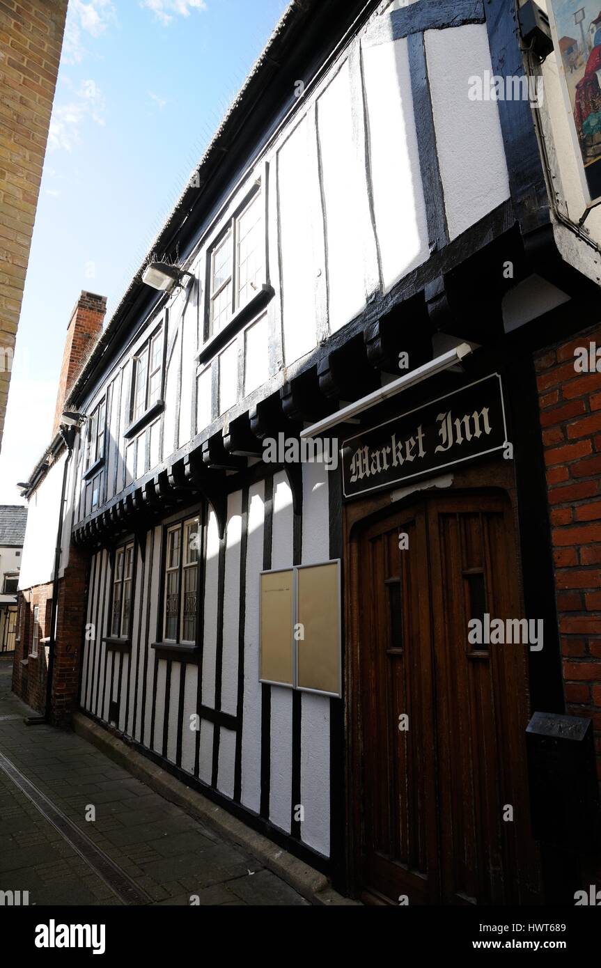 The Market Inn , Huntingdon, Cambridgeshire, has its origins n the 16th ...