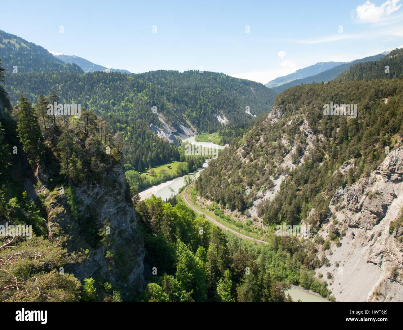 Surselva waterfall hi-res stock photography and images - Alamy