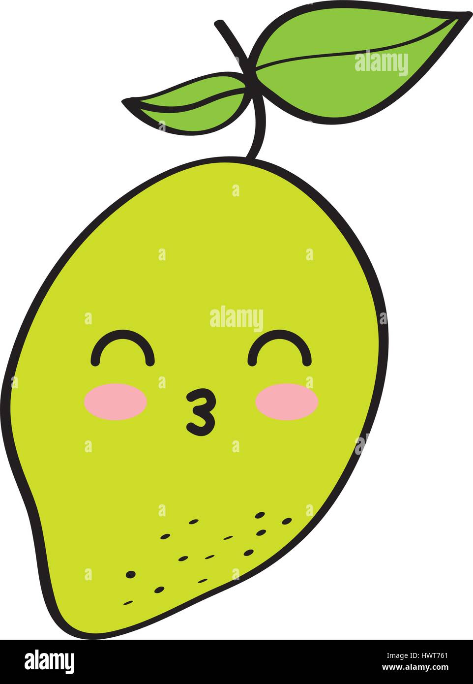 mango fresh fruit comic character Stock Vector Image & Art - Alamy