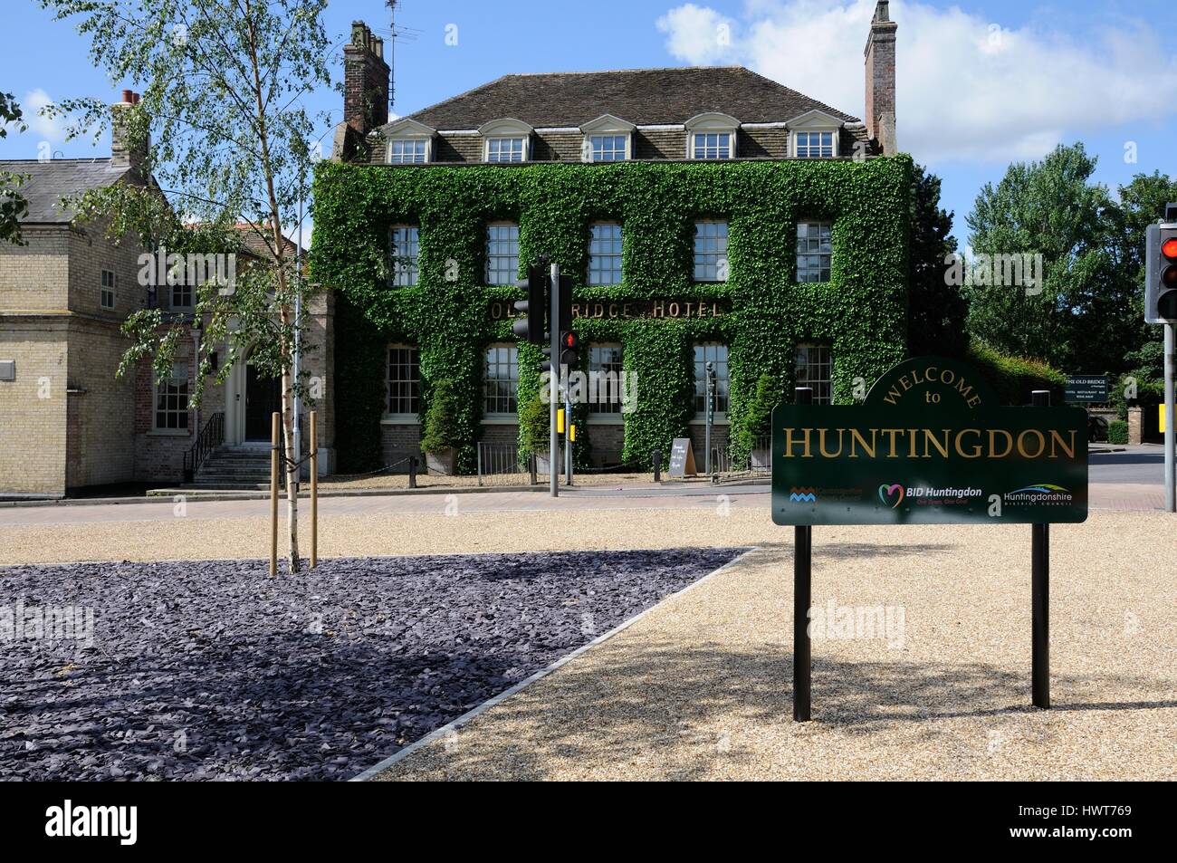 Old Bridge Hotel , Huntingdon, Cambridgeshire Stock Photo - Alamy