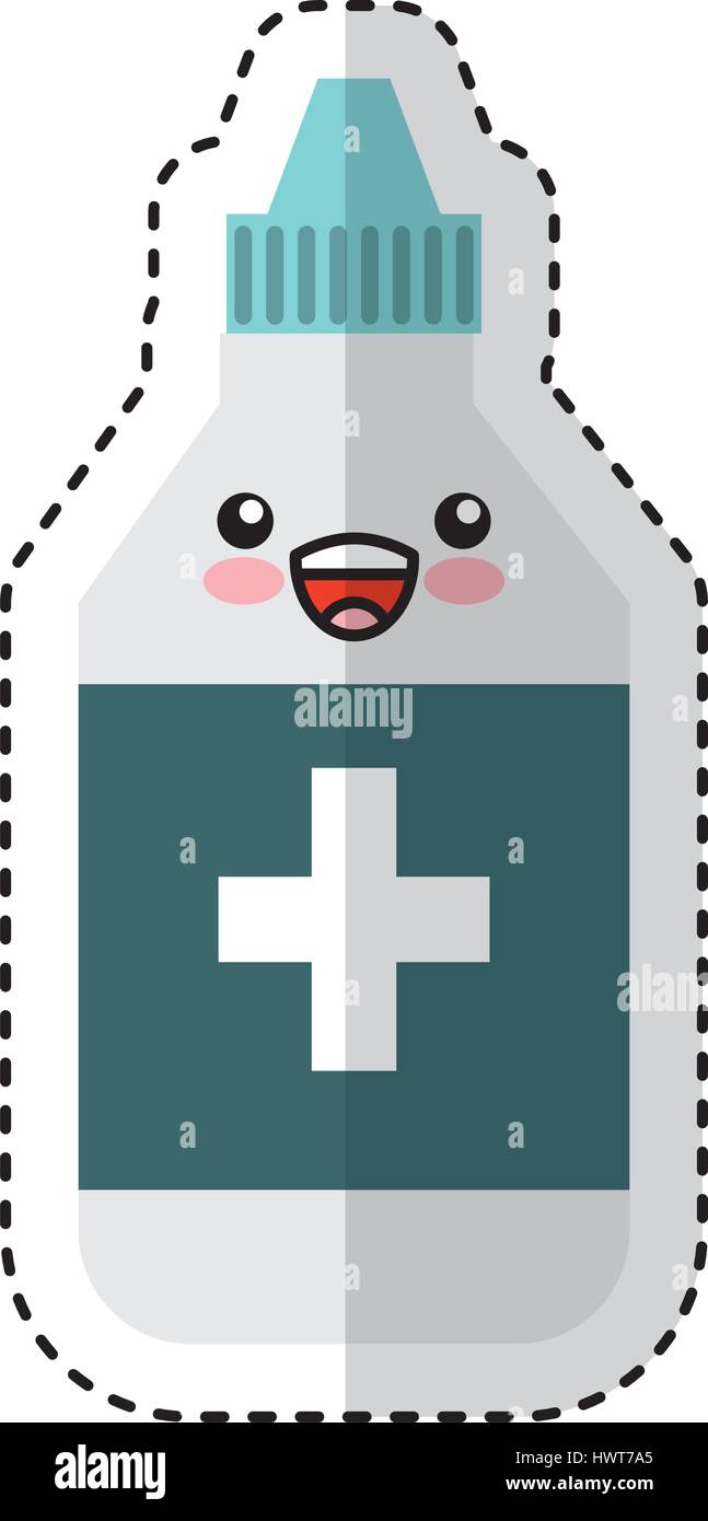 Bottle Drugs Character Icon High Resolution Stock Photography and ...