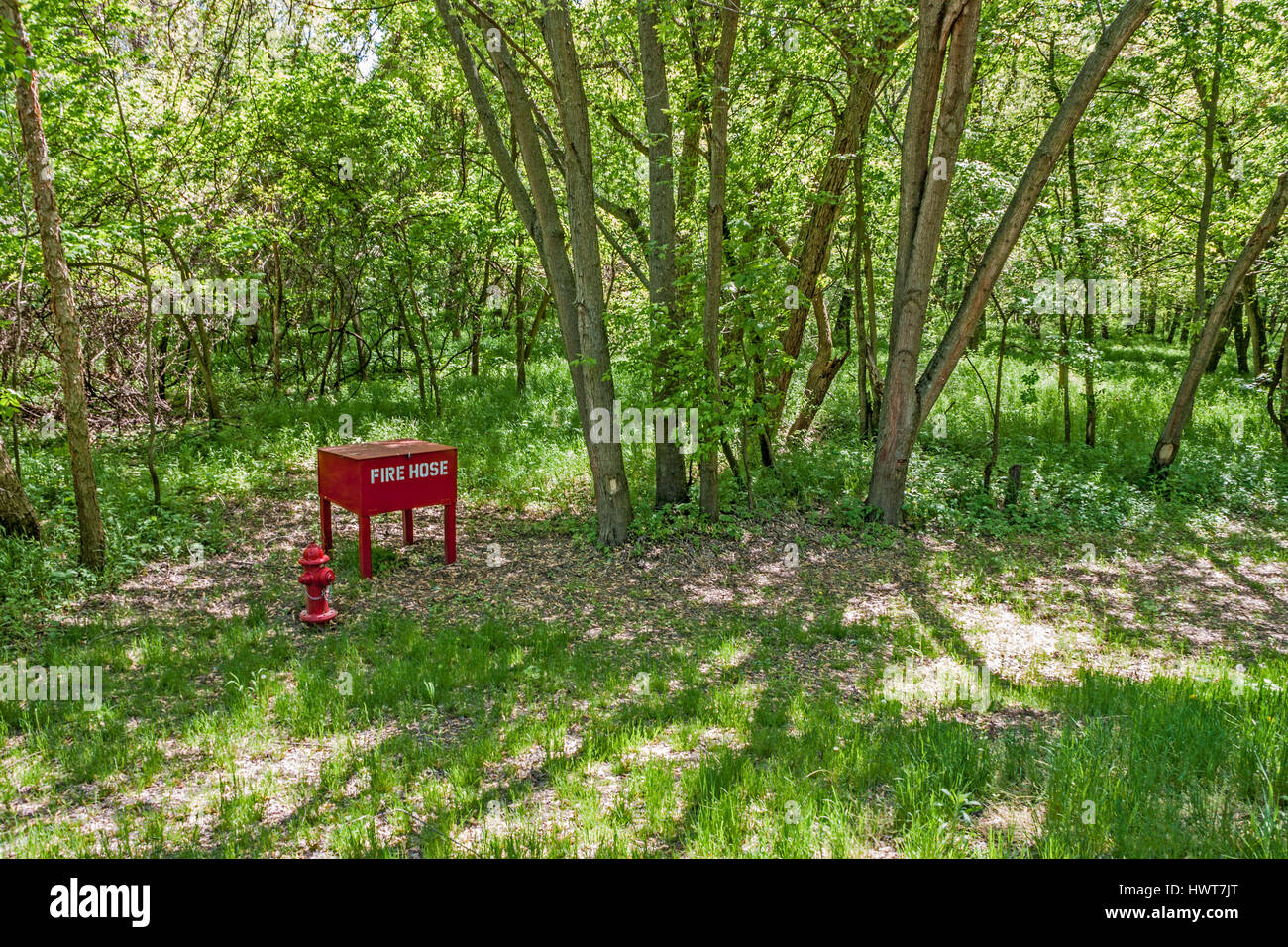 Fire hose box hi-res stock photography and images - Alamy