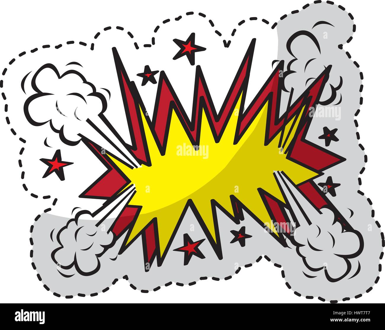explosive expresion comic pop art Stock Vector Image & Art - Alamy