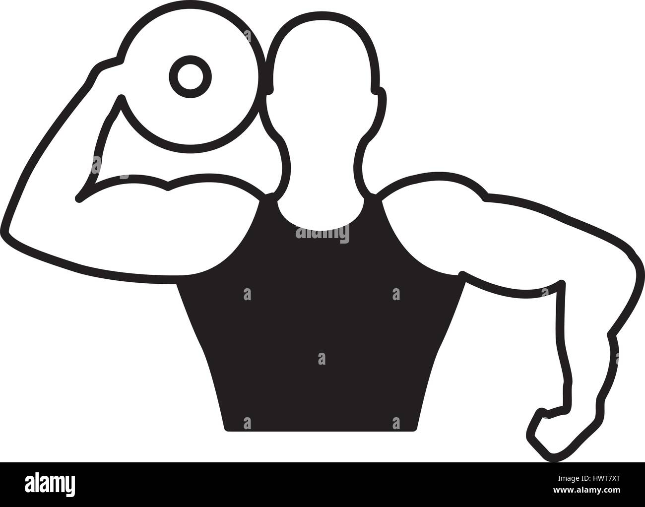 Strong_man Stock Vector Images - Alamy