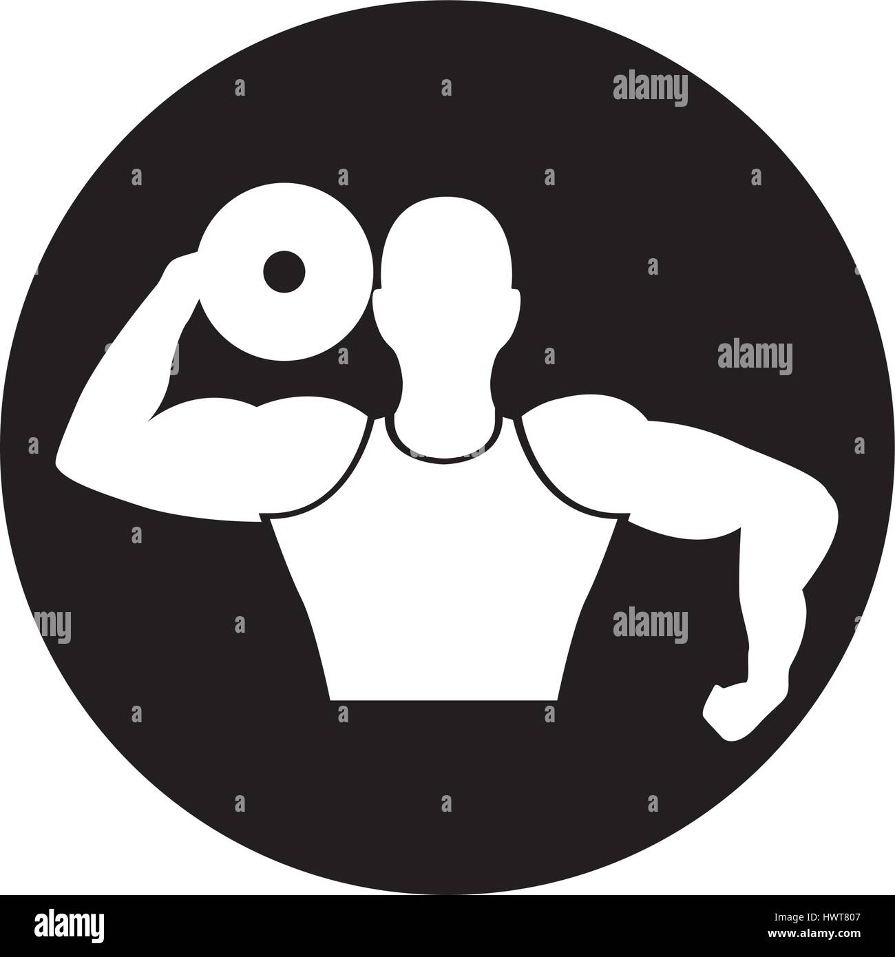 strong man human figure Stock Vector Image & Art - Alamy