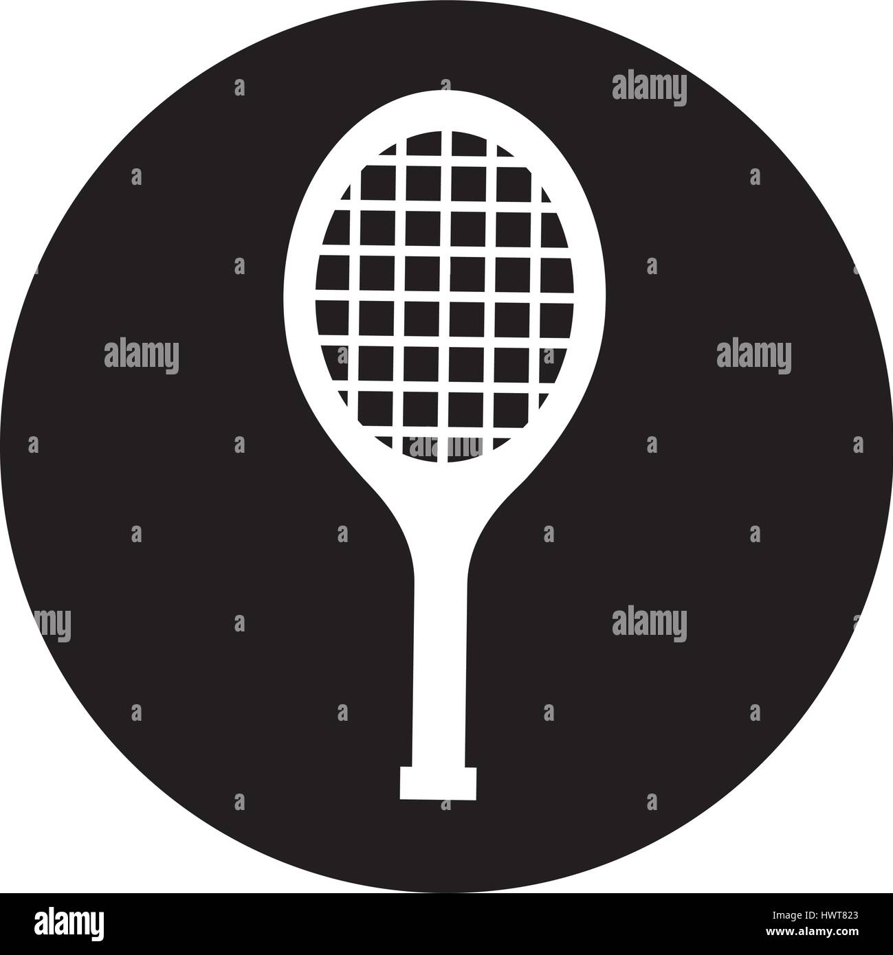 tennis racket isolated icon Stock Vector Image & Art - Alamy